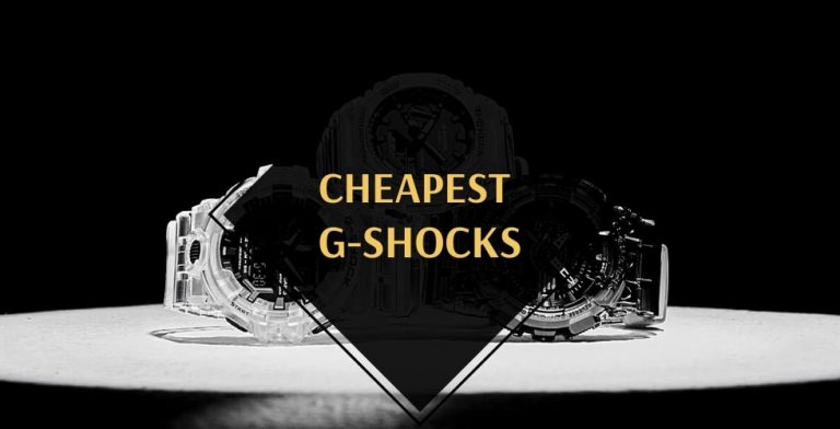 Picking the Cheapest G-Shock Watch (Top 5 Models for 2022)